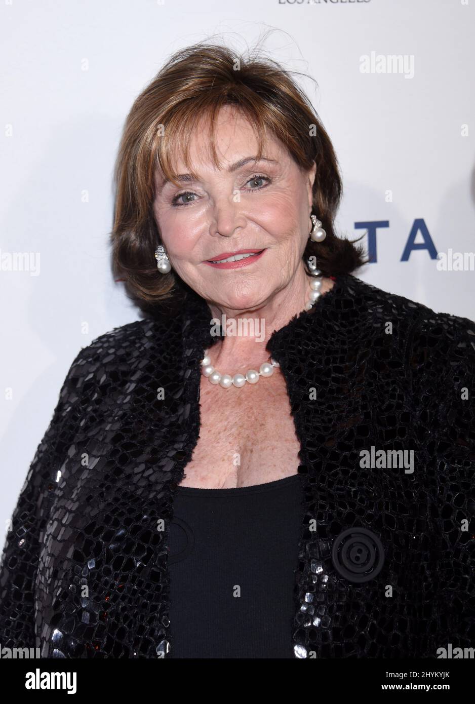 Joanna Carson attending the Elizabeth Taylor AIDS Foundation Reception ...