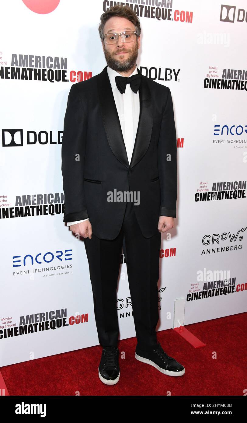 Seth Rogan at the 33rd American Cinematheque Award Presentation ...