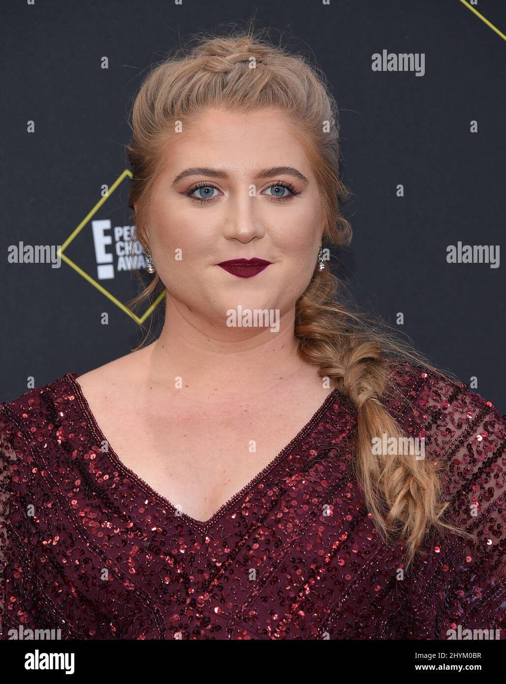 Jaicy Elliot at the 2019 E! People's Choice Awards held at Barker ...