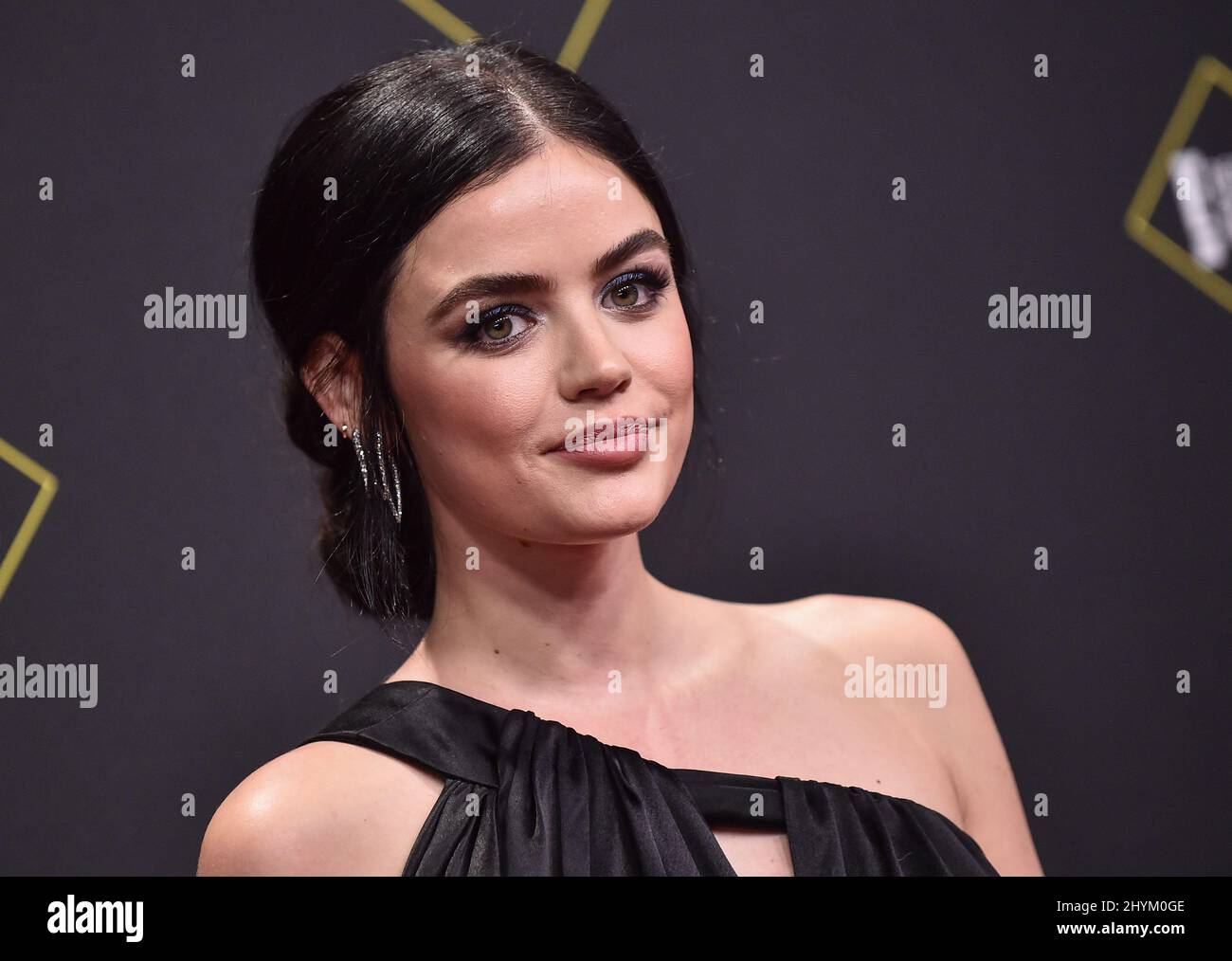 Lucy Hale at the 2019 E! People's Choice Awards held at Barker Hanger ...