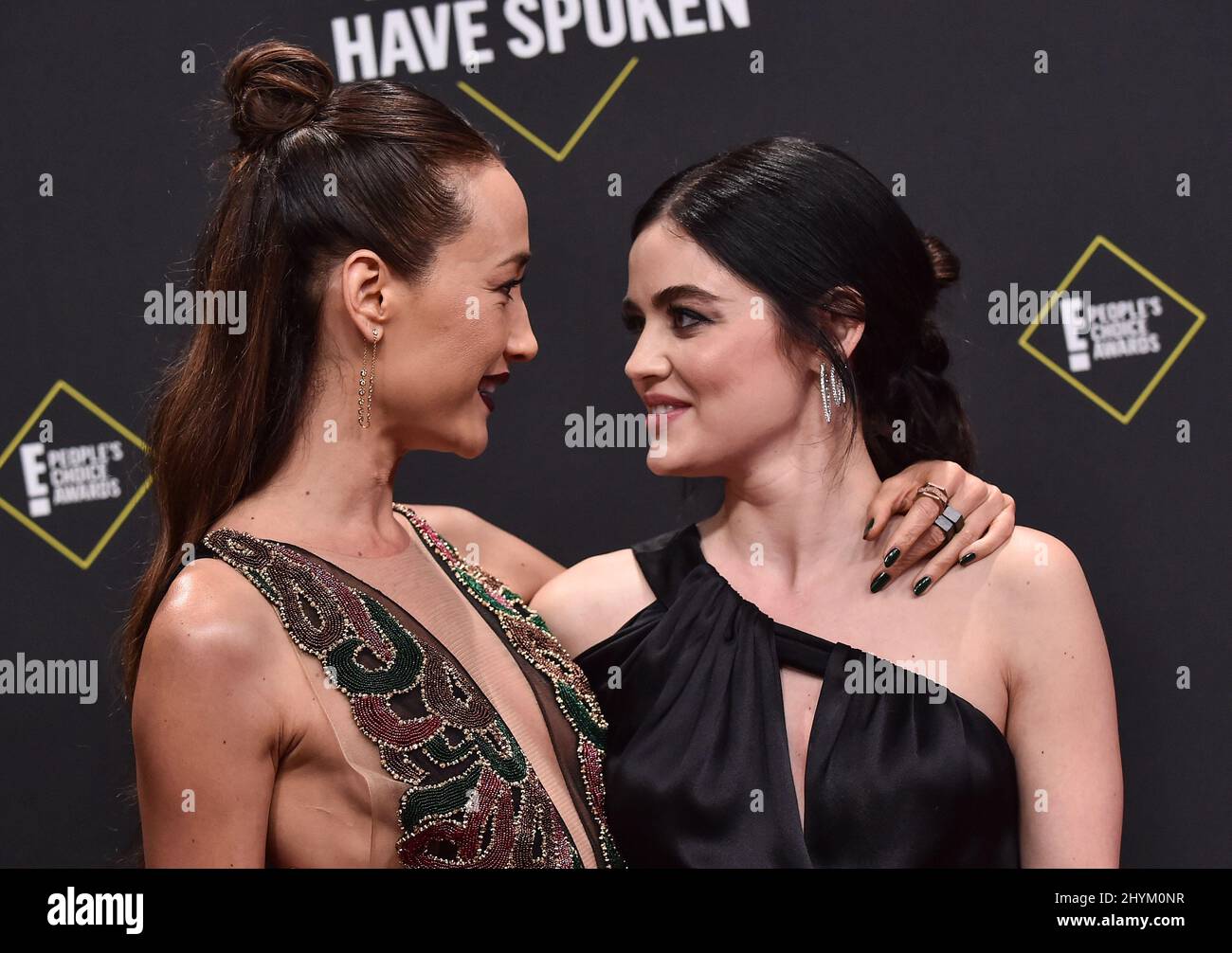 Maggie q lucy hale hi-res stock photography and images - Alamy
