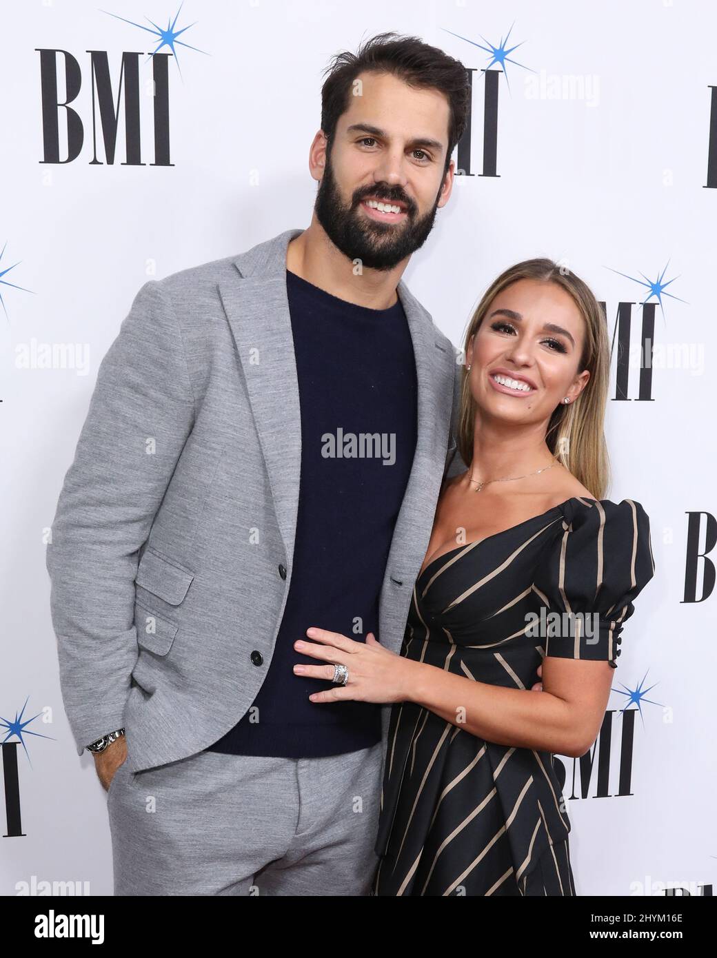 Jesse James Decker and Eric Decker at the BMI Country Awards 2019 held ...