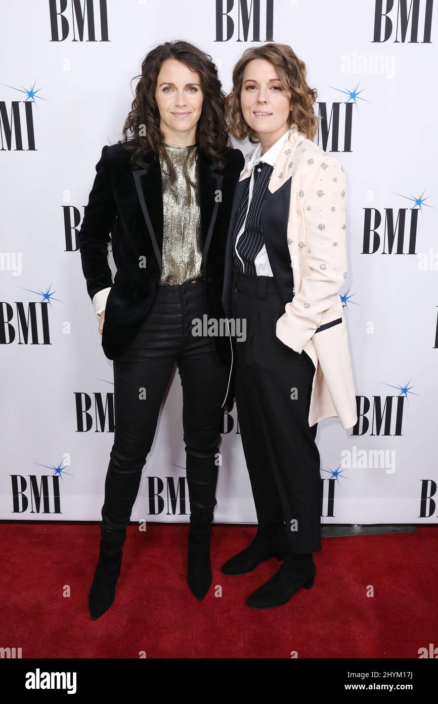 Brandi Carlile and Catherine Shepherd at the BMI Country Awards 2019 ...