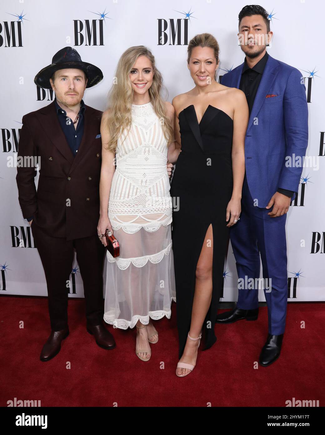 Colbie Callait and Gone West at the BMI Country Awards 2019 held at the ...