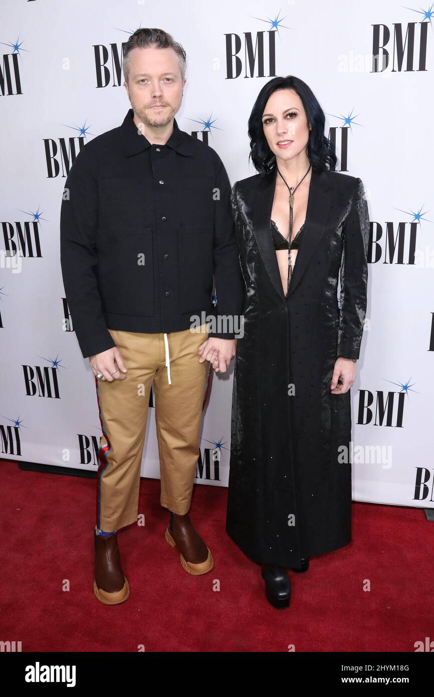 Jason Isbell and Amanda Shires at the BMI Country Awards 2019 held at ...