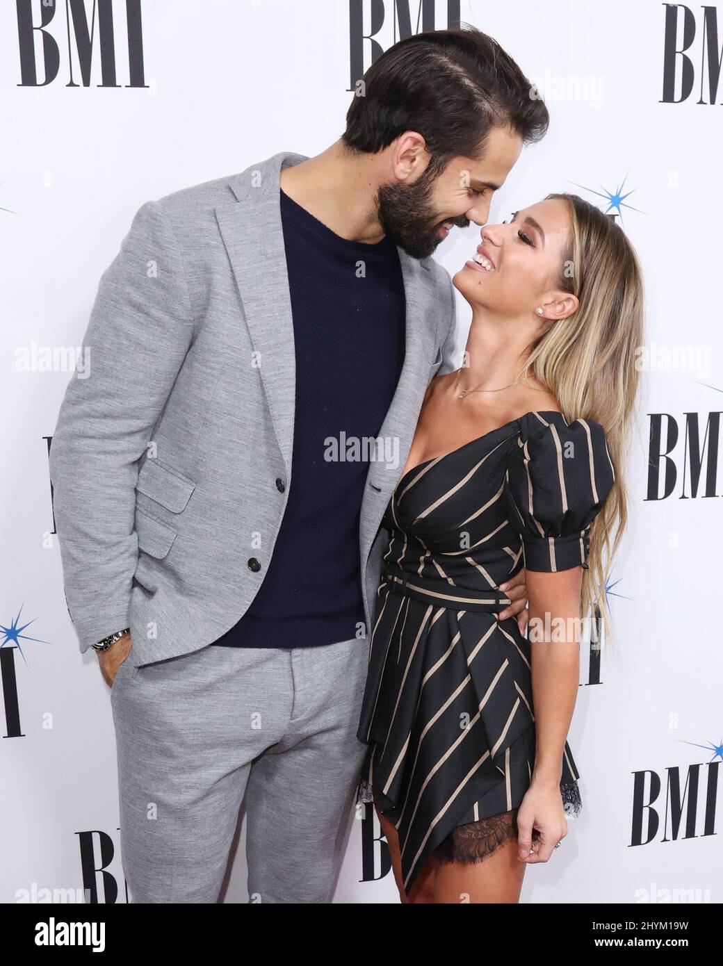 Jesse James Decker and Eric Decker at the BMI Country Awards 2019 held ...