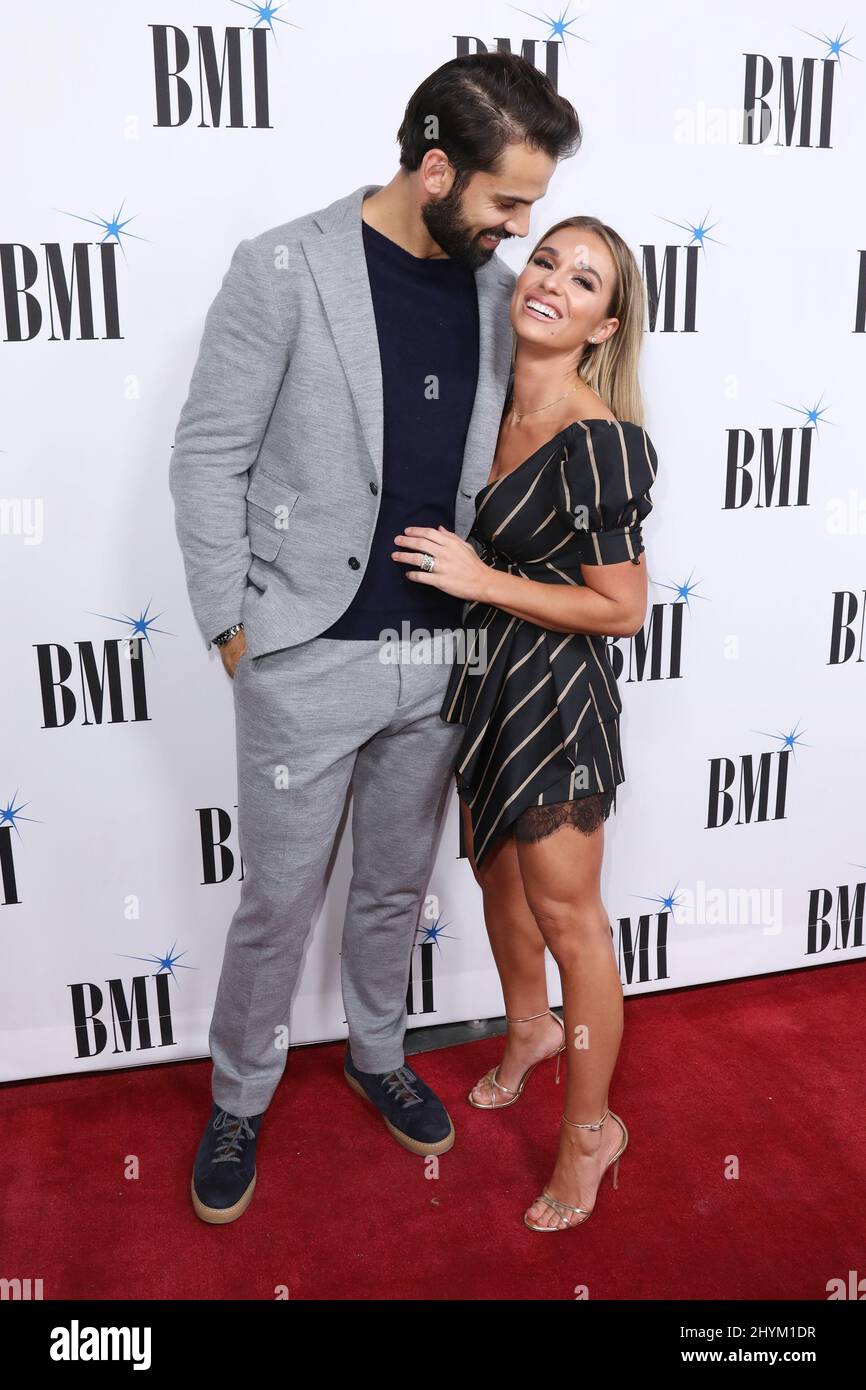 Jesse James Decker and Eric Decker at the BMI Country Awards 2019 held ...
