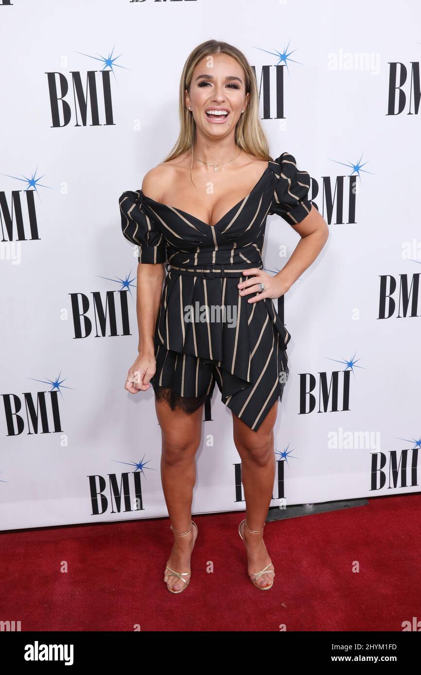 Jesse James Decker at the BMI Country Awards 2019 held at the BMI ...