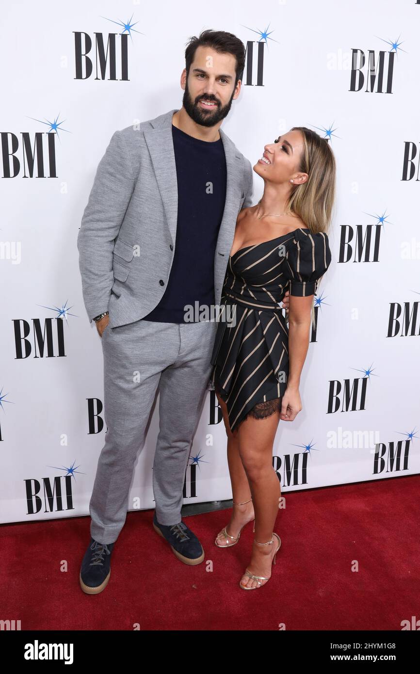 Jesse James Decker and Eric Decker at the BMI Country Awards 2019 held ...