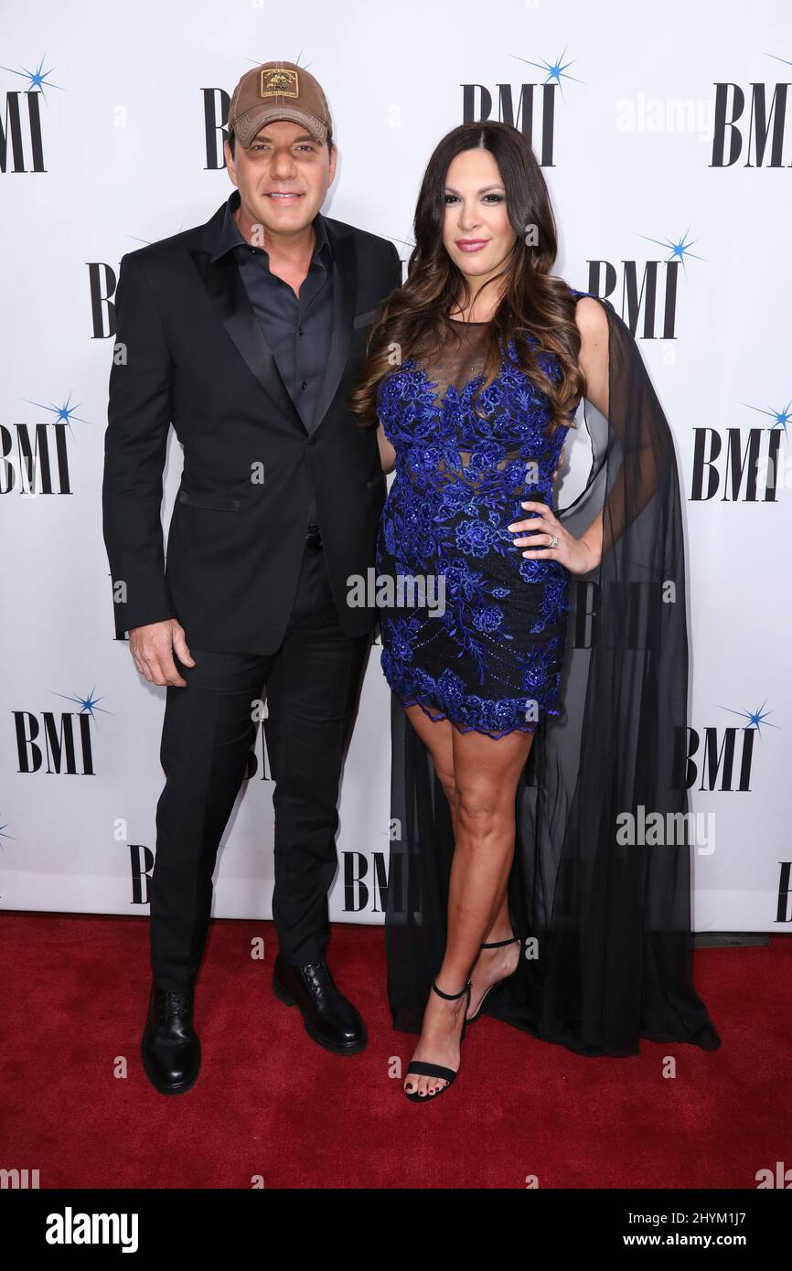 Rodney Atkins and Rose Falcon at the BMI Country Awards 2019 held at ...