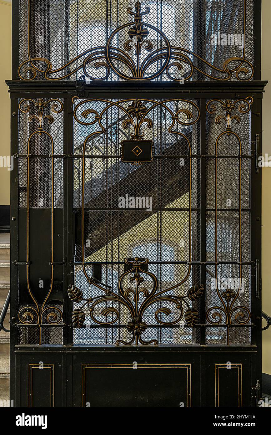 Decorated lift hi-res stock photography and images - Alamy
