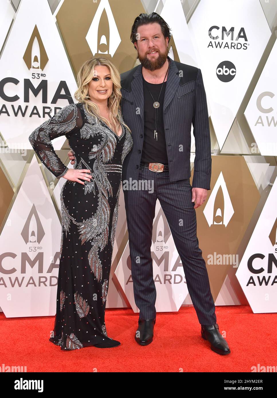 Zach Williams arriving to the 53rd Annual CMA Awards held at ...