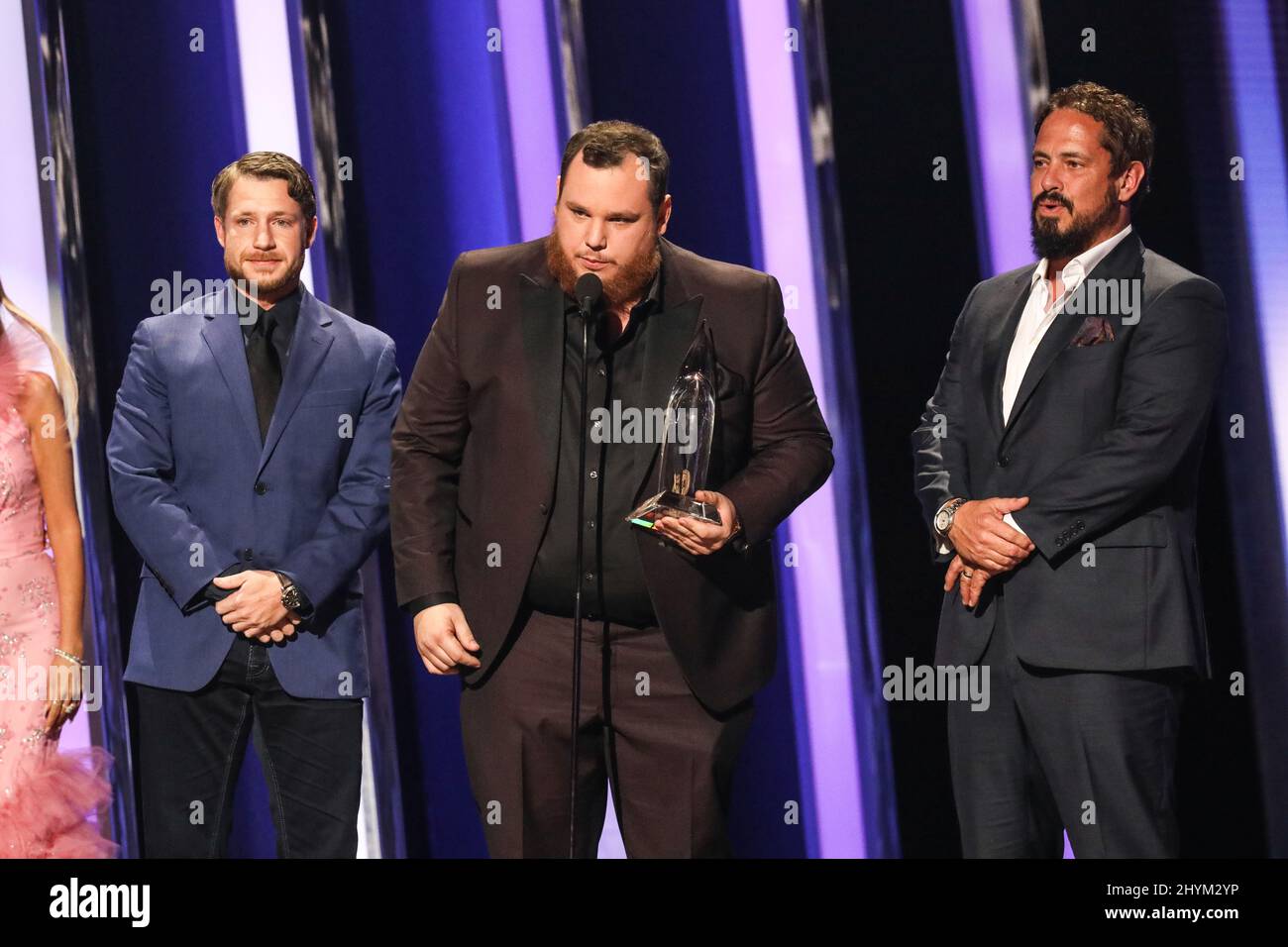 Robery Williford, Luke Combs and Wyatt Durett II at the 53rd Annual ...
