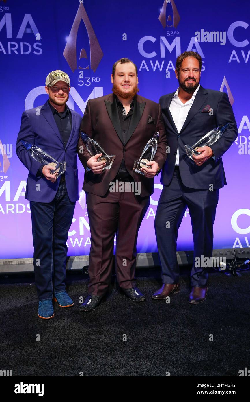 Luke combs wyatt durrette hi-res stock photography and images - Alamy
