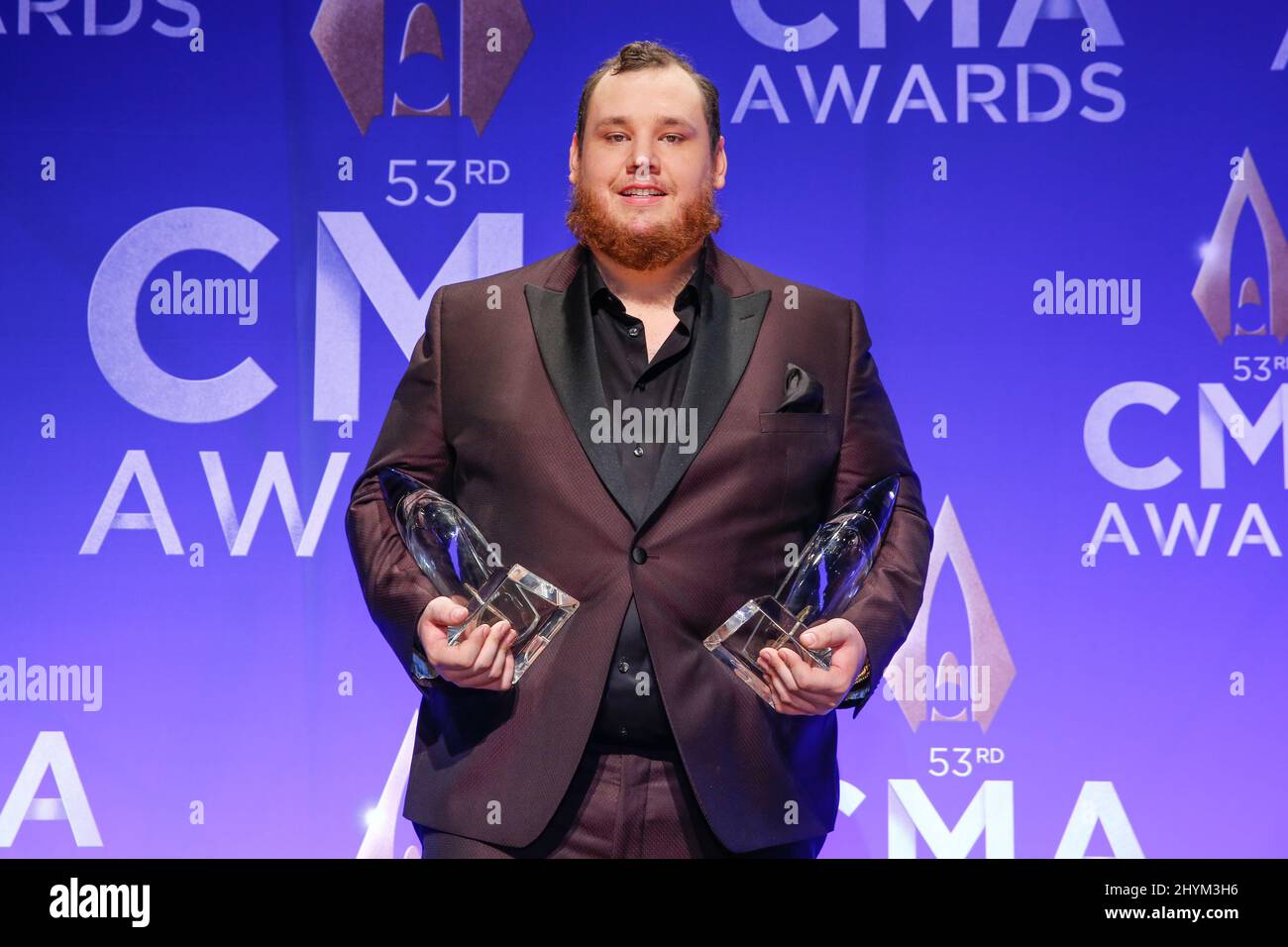 Luke Combs at the 53rd Annual Country Music Association Awards hosted ...