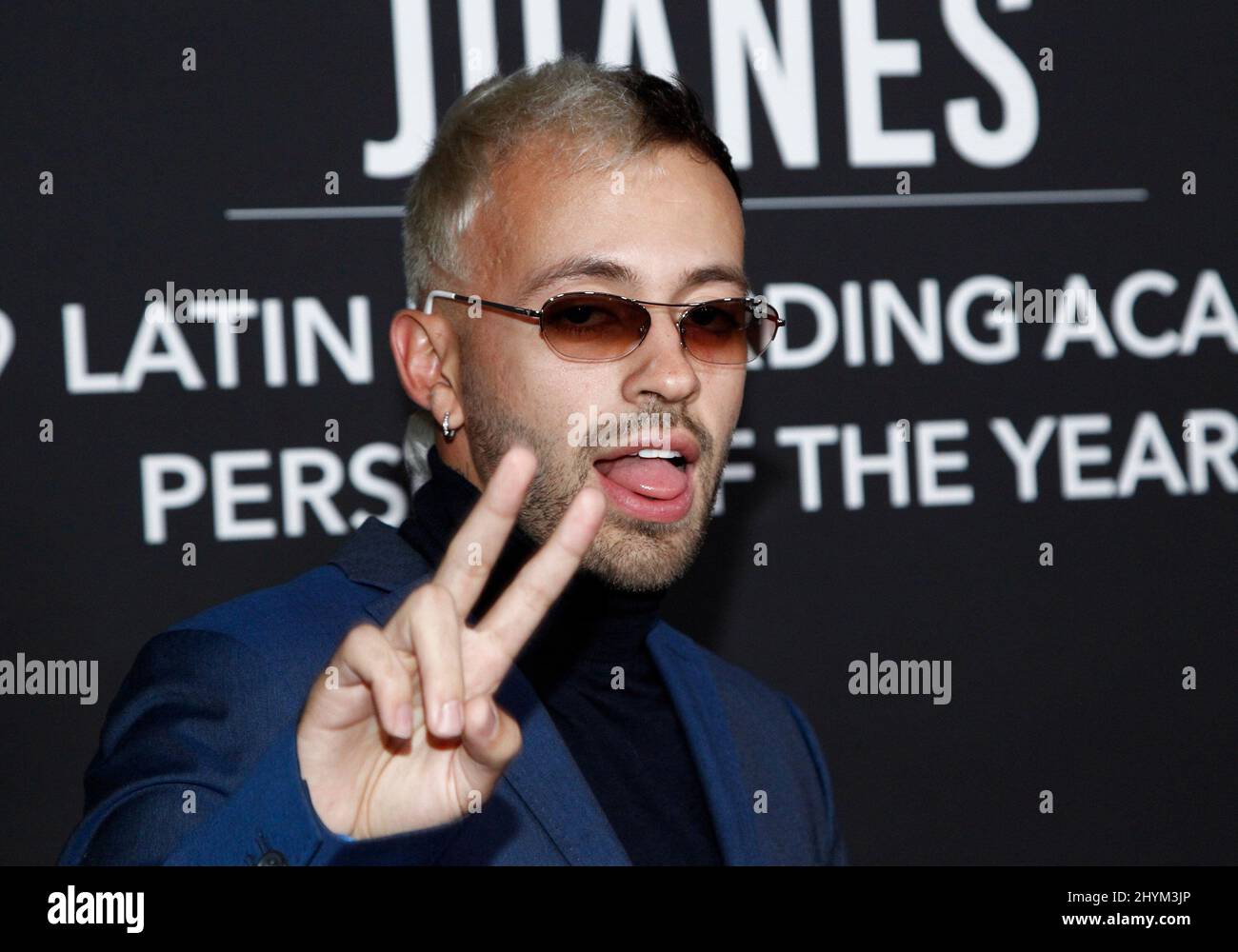 Feid at the Latin Recording Academy 2019 Person of the Year Gala held ...