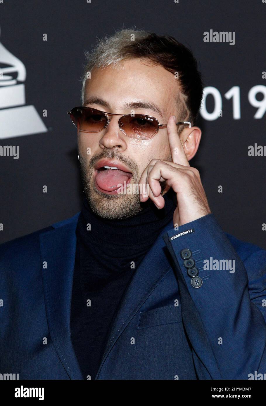 Feid at the Latin Recording Academy 2019 Person of the Year Gala held ...