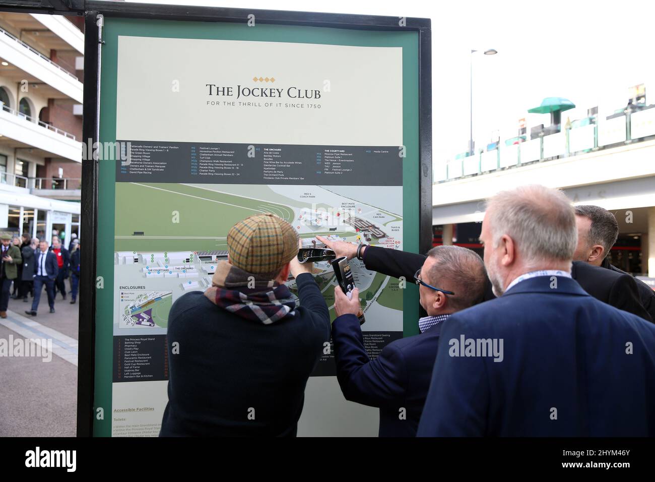 Map of cheltenham racecourse hi-res stock photography and images - Alamy