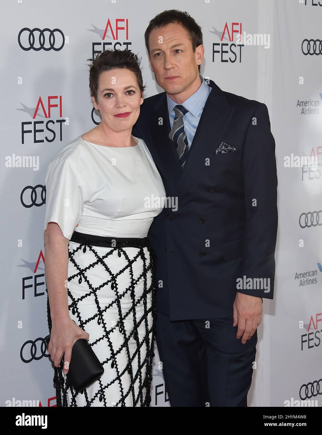 Olivia Colman and Tobias Menzies at 'The Crown' Gala Screening and ...