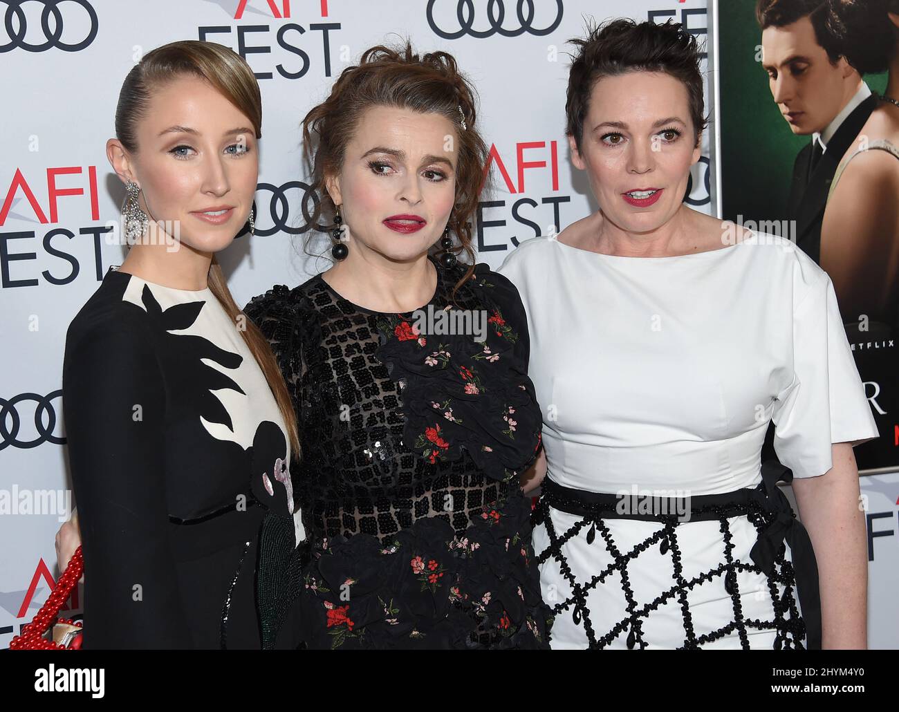 Erin Doherty,, Helena Bonham Carter and Olivia Colman at 'The Crown ...