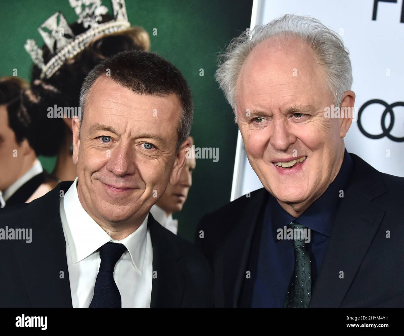 Peter Morgan and John Lithgow at 'The Crown' Gala Screening and Tribute ...