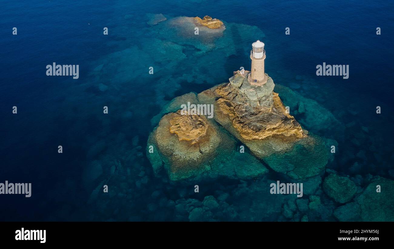 Round island lighthouse little hi-res stock photography and images - Alamy