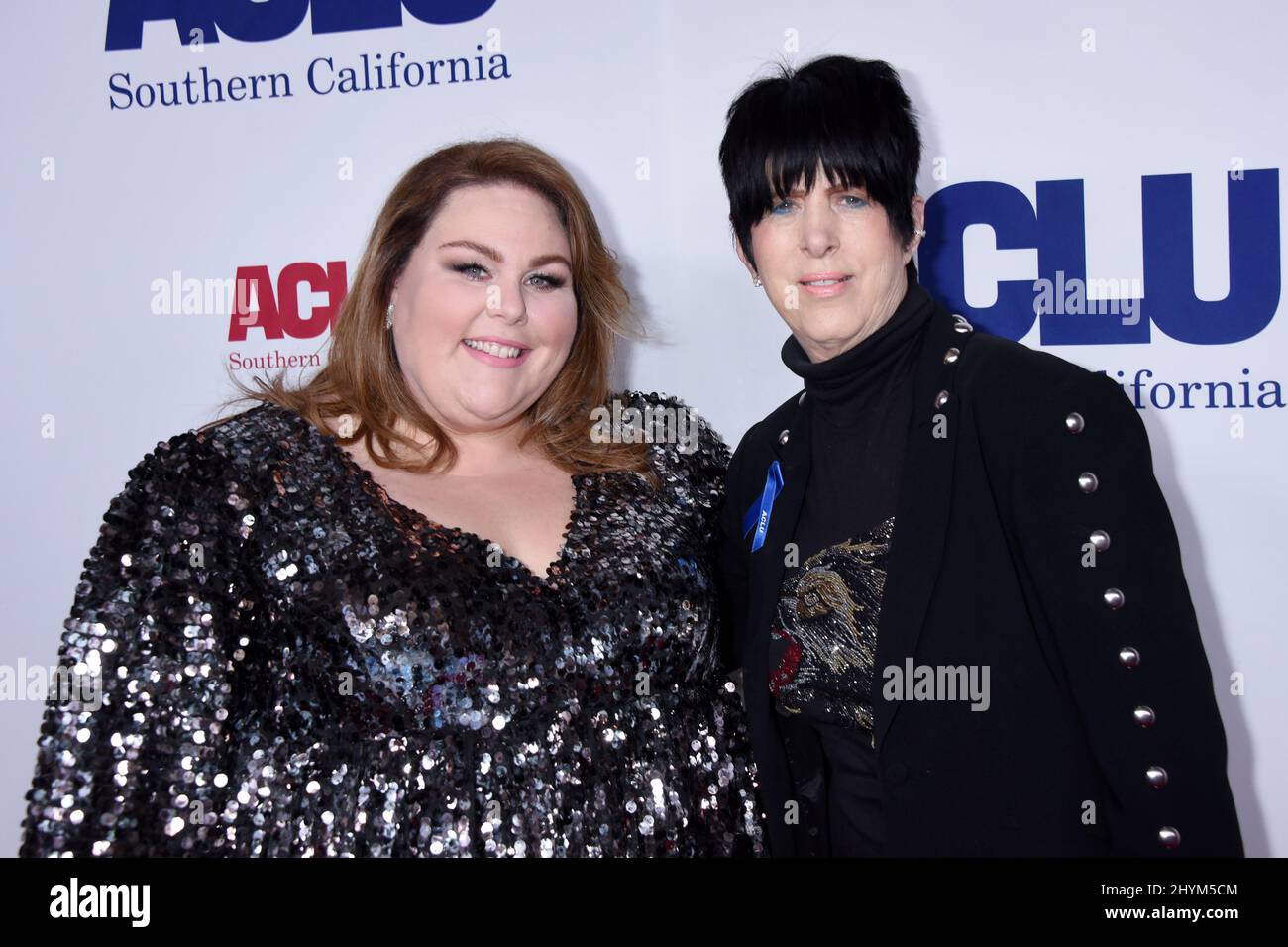 Chrissy Metz and Diane Warren at the ACLU SoCal's 2019 Bill Of Rights ...