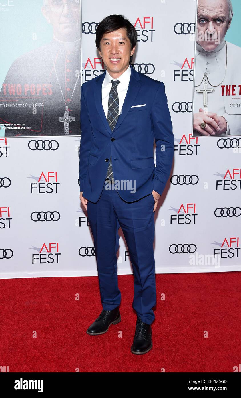 Dan Lin at 'The Two Popes' Gala Screening during AFI Fest held at TCL ...