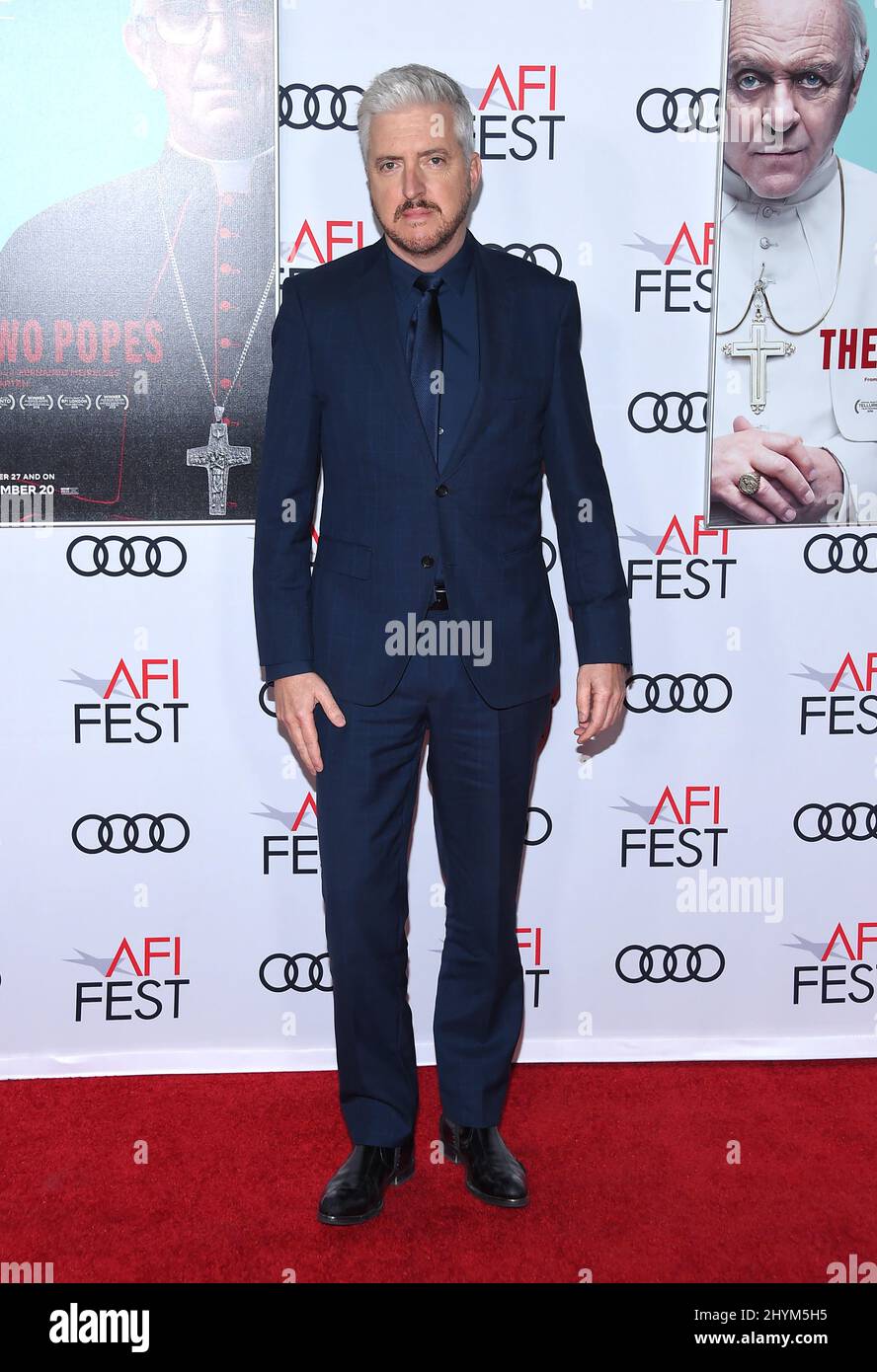 Anthony McCarten at 'The Two Popes' Gala Screening during AFI Fest held ...