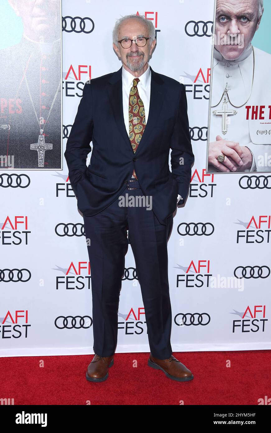 Jonathan Pryce at 'The Two Popes' Gala Screening during AFI Fest held ...