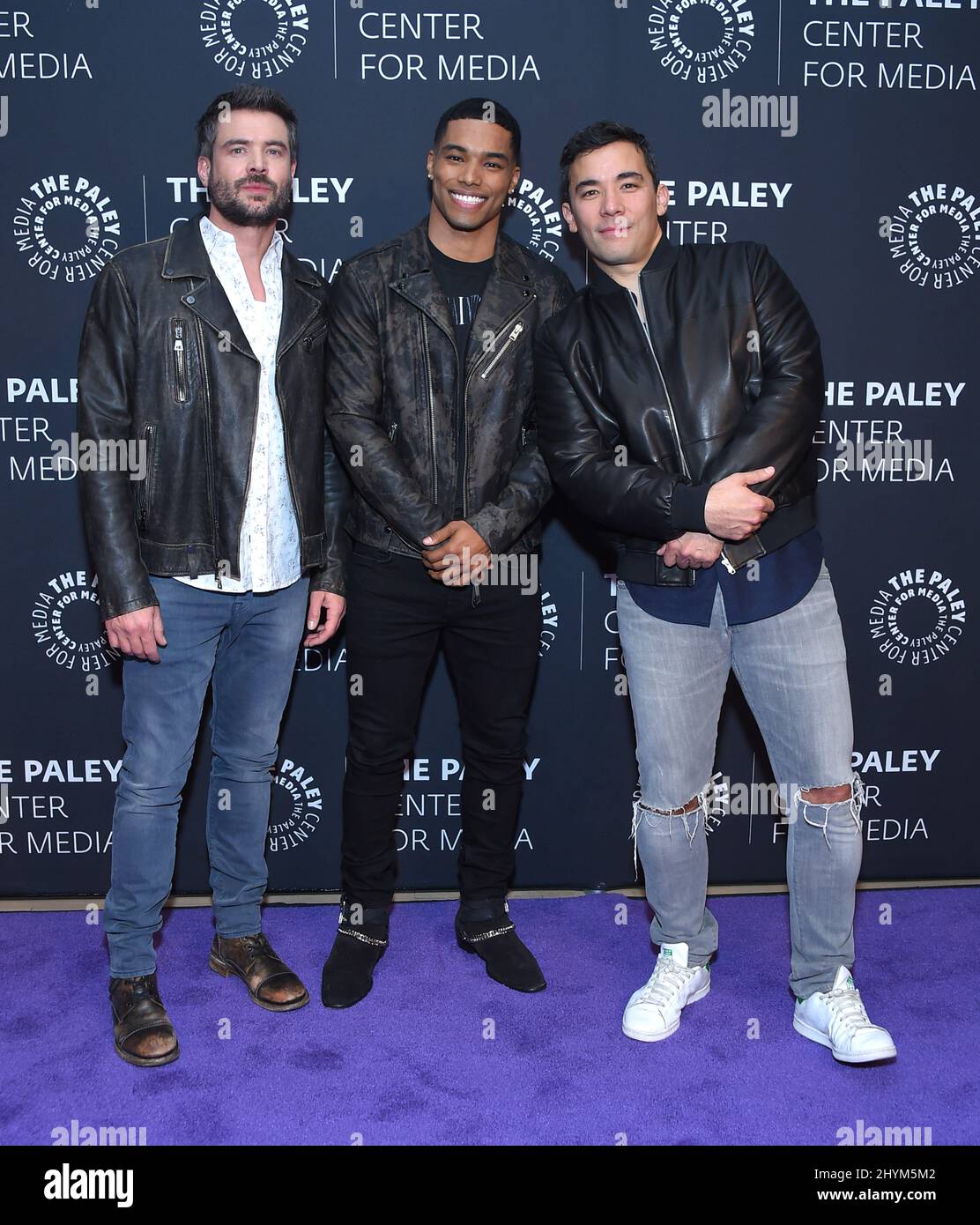 Charlie Weber, Rome Flynn and Conrad Ricamora at the Paley Center's ...