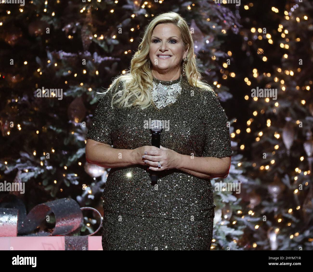 Trisha Yearwood at the 10th Annual CMA Country Christmas taping hosted ...