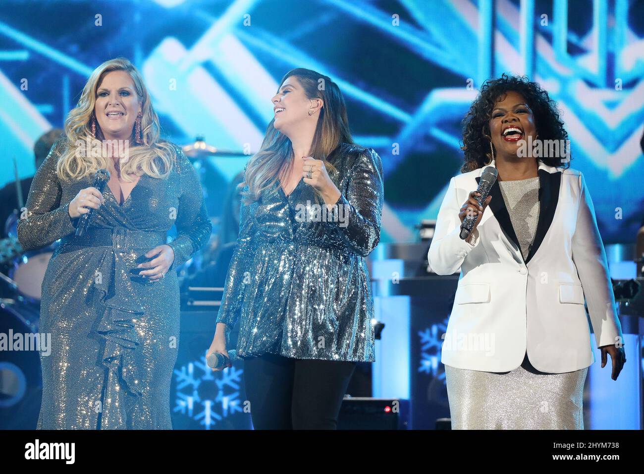 Trisha Yearwood and Hillary Scott and CeCe Winans at the 10th Annual ...