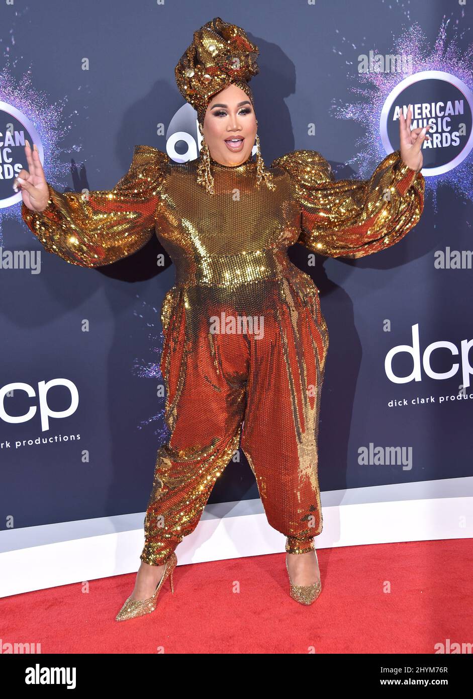 Patrick Starr attending the 2019 American Music Awards held at the ...