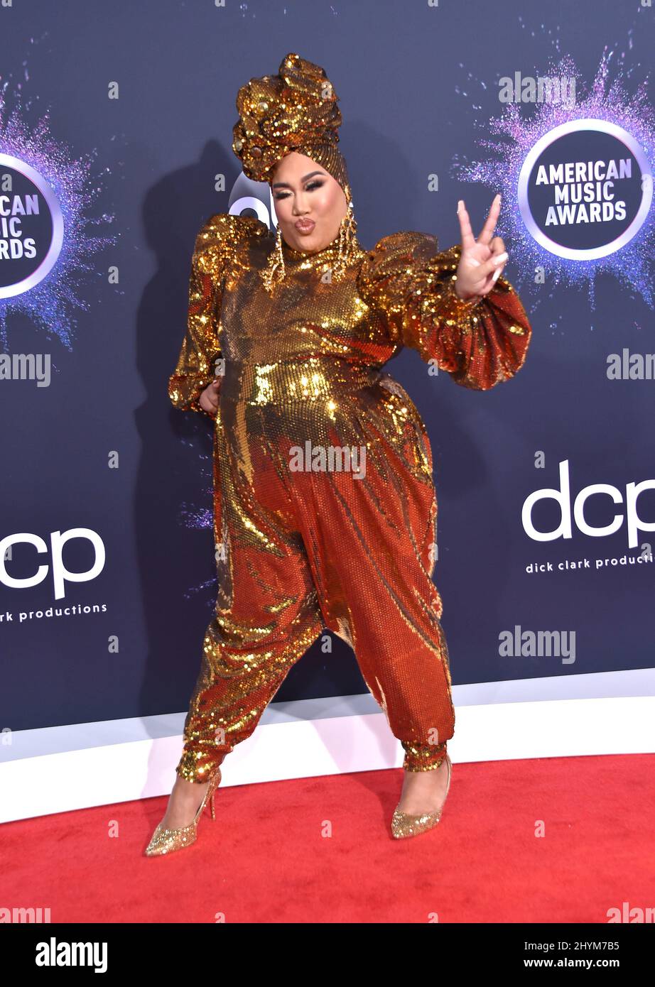Patrick Starr attending the 2019 American Music Awards held at the ...