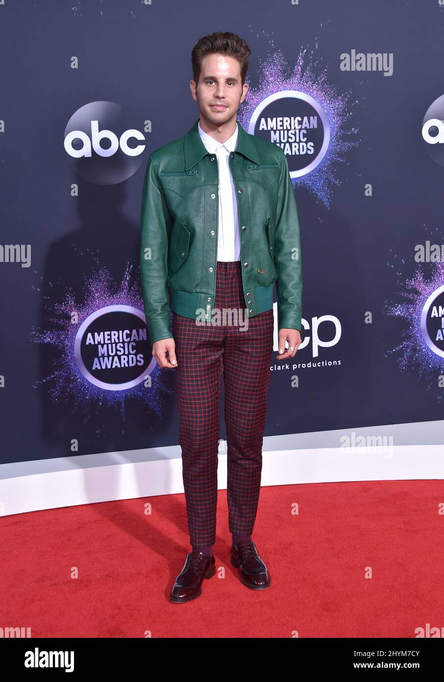 Ben Platt attending the 2019 American Music Awards held at the ...