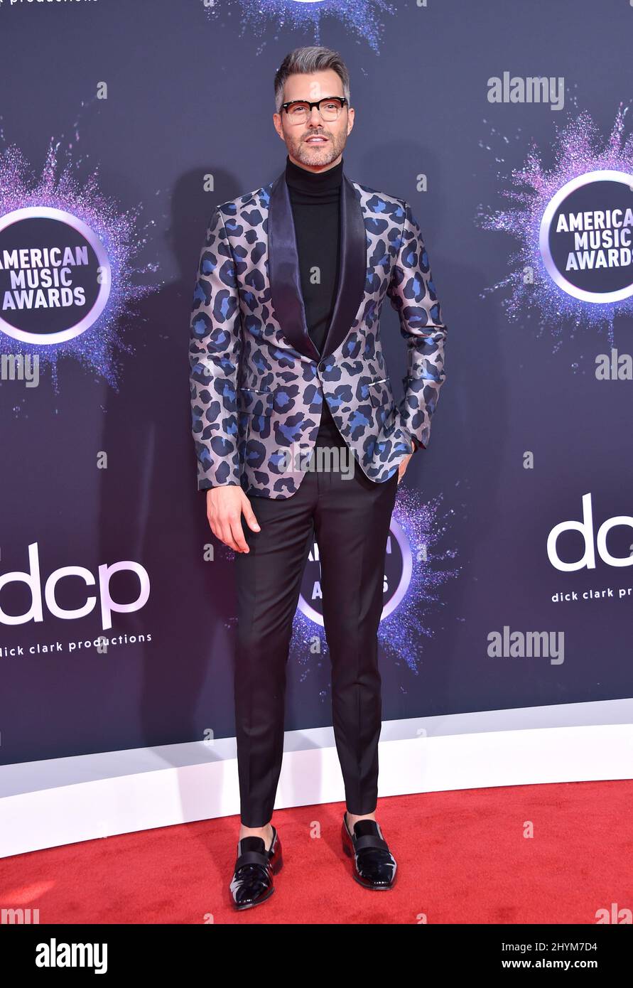 A.J. Gibson attending the 2019 American Music Awards held at the ...
