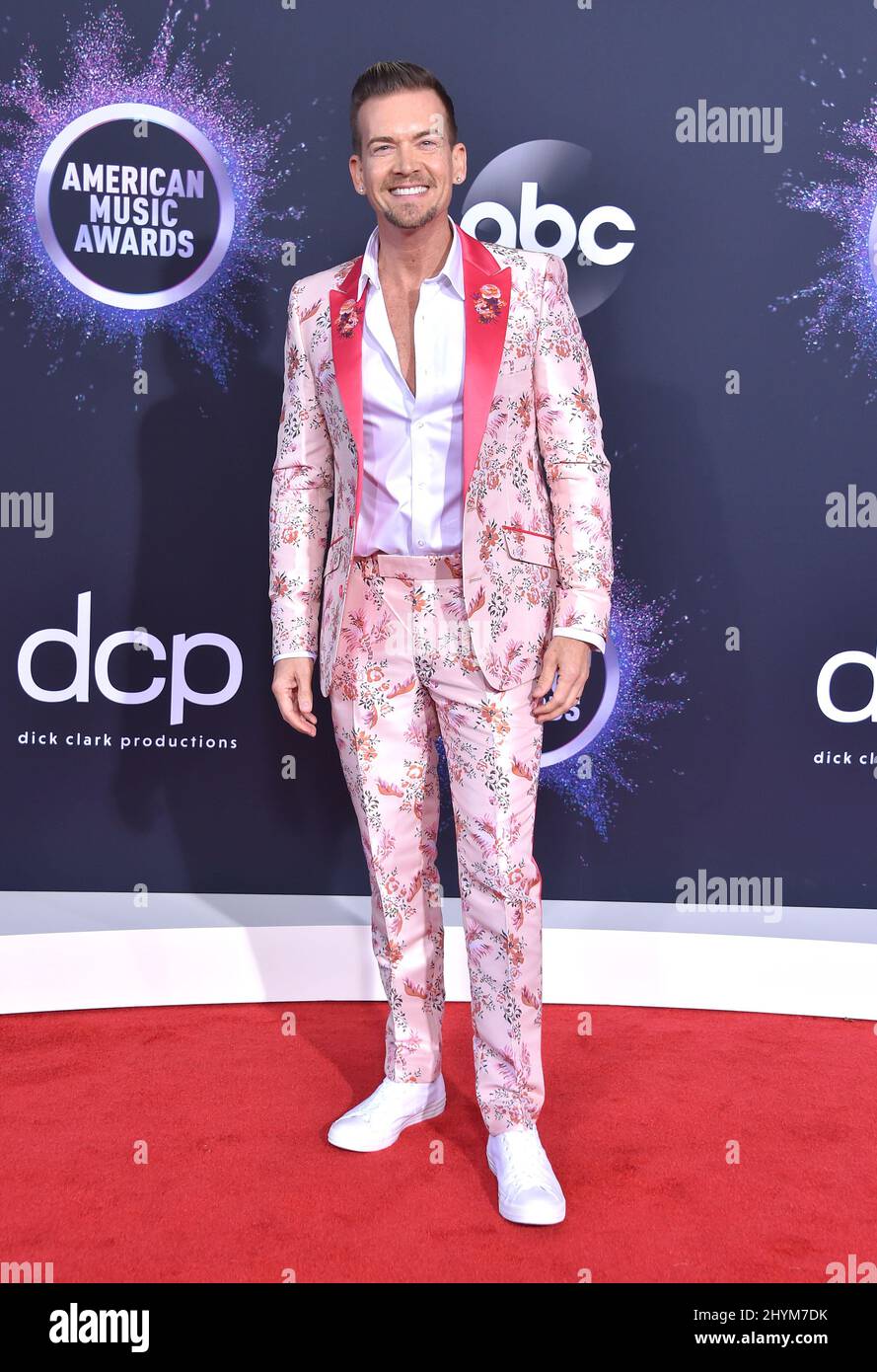 Damon Sharpe attending the 2019 American Music Awards held at the ...