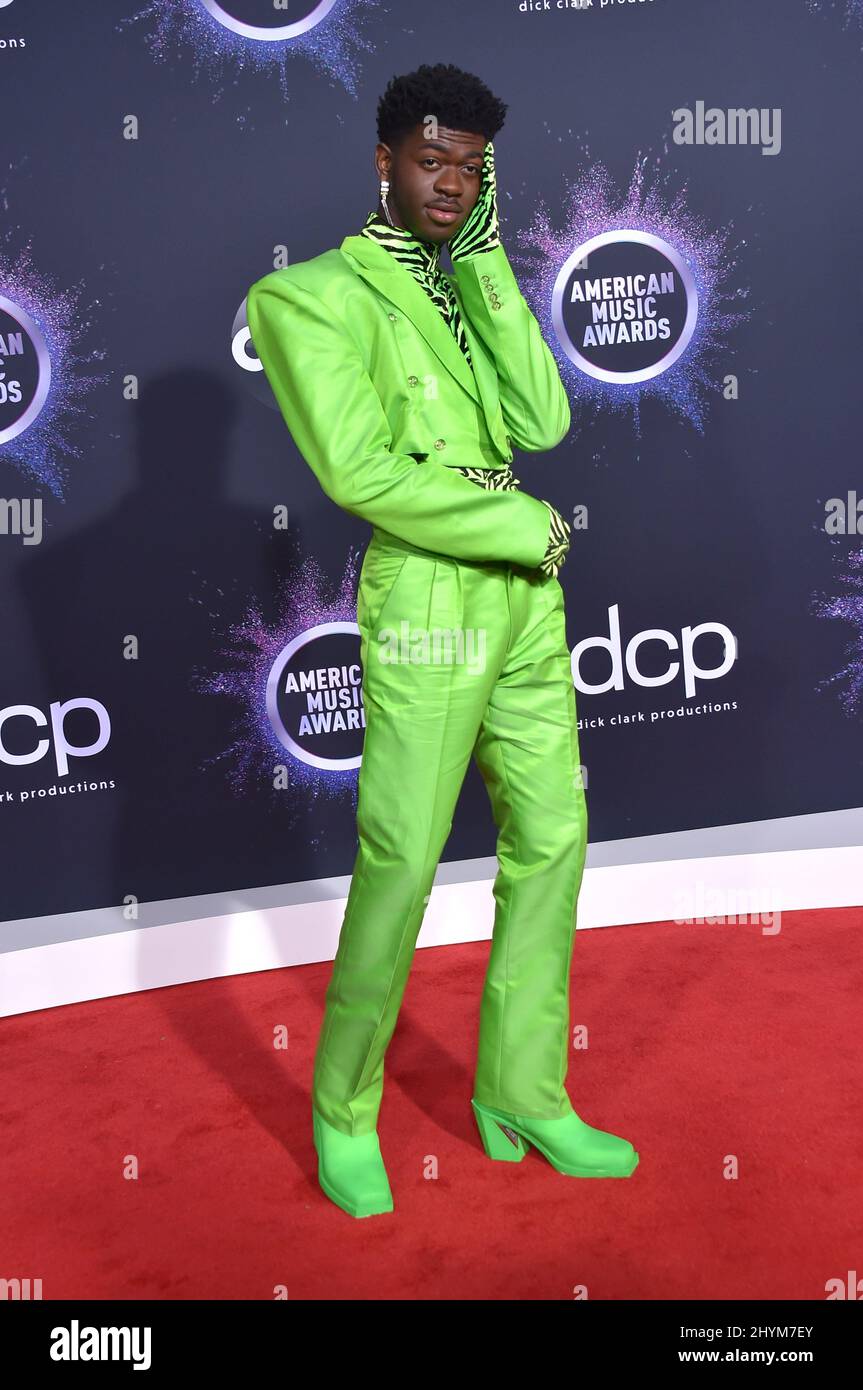 Lil Nas X attending the 2019 American Music Awards held at the ...