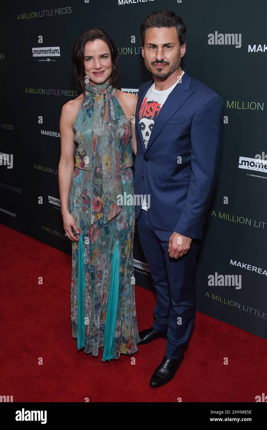 Juliette Lewis and Brad Wilk attending a special screening of A Million ...