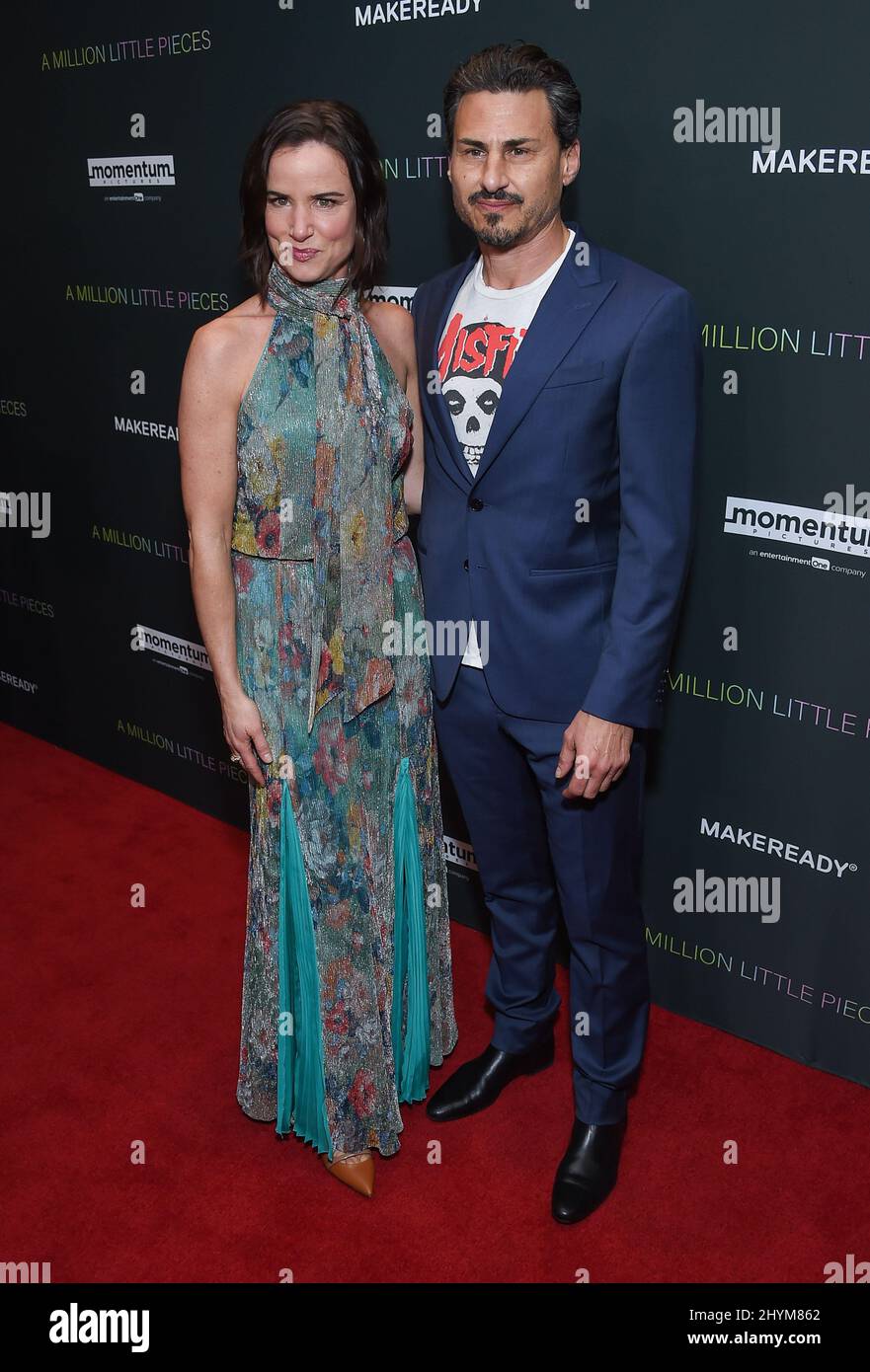 Juliette Lewis and Brad Wilk attending a special screening of A Million ...