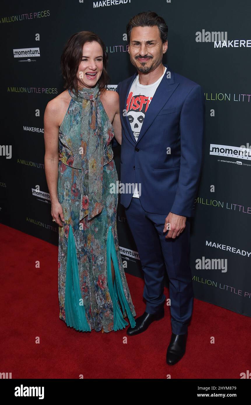 Juliette Lewis and Brad Wilk attending a special screening of A Million ...