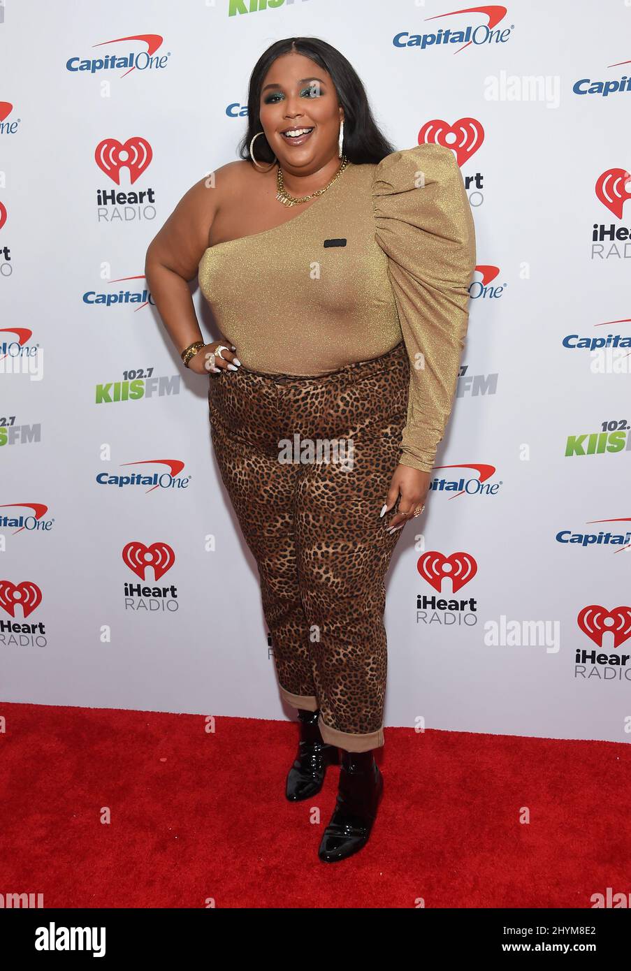 Lizzo 2019 jingle ball hi-res stock photography and images - Alamy