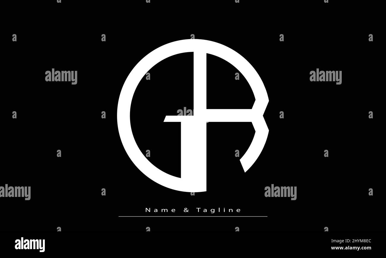 Luxury gr logo Black and White Stock Photos & Images - Alamy