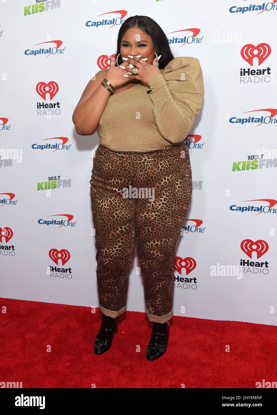 Lizzo 2019 jingle ball hi-res stock photography and images - Alamy