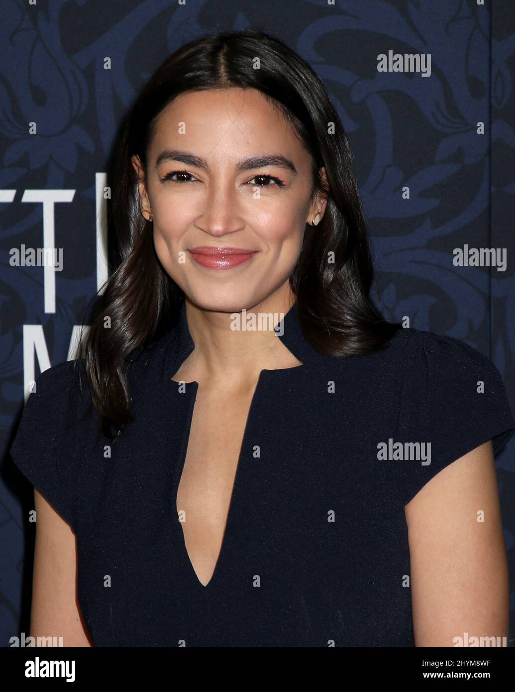 Alexandria Ocasio-Cortez attending the premiere of Little Women in New ...