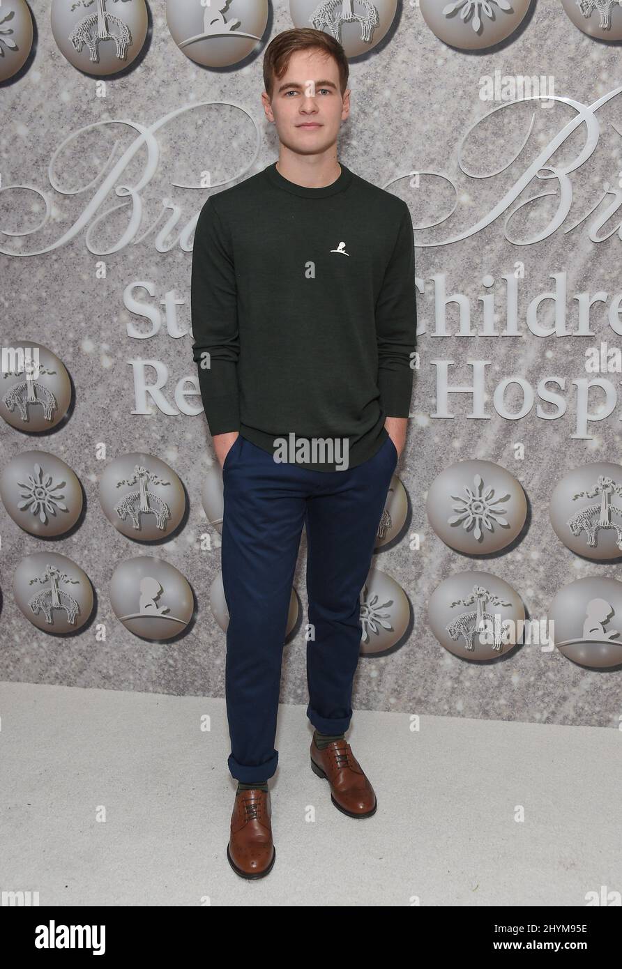 Graham Patrick Martin arriving to the Brooks Brothers Holiday ...