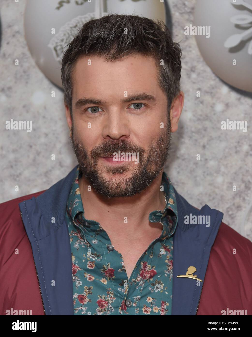 Charlie Weber arriving to the Brooks Brothers Holiday Celebration ...