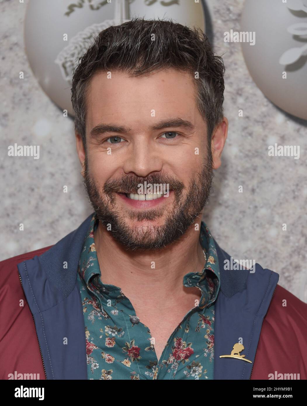 Charlie Weber arriving to the Brooks Brothers Holiday Celebration ...