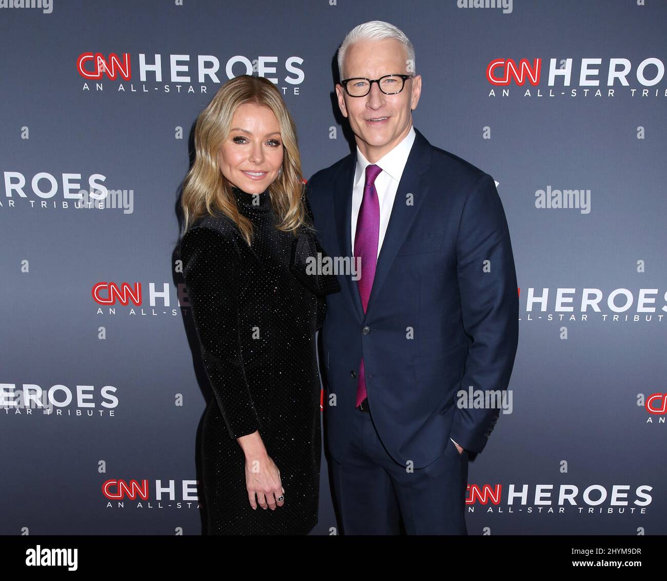 Kelly Ripa & Anderson Cooper attending the 13th Annual CNN Heroes: An ...